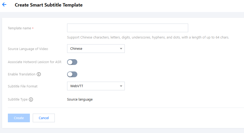 Smart Subtitle Template