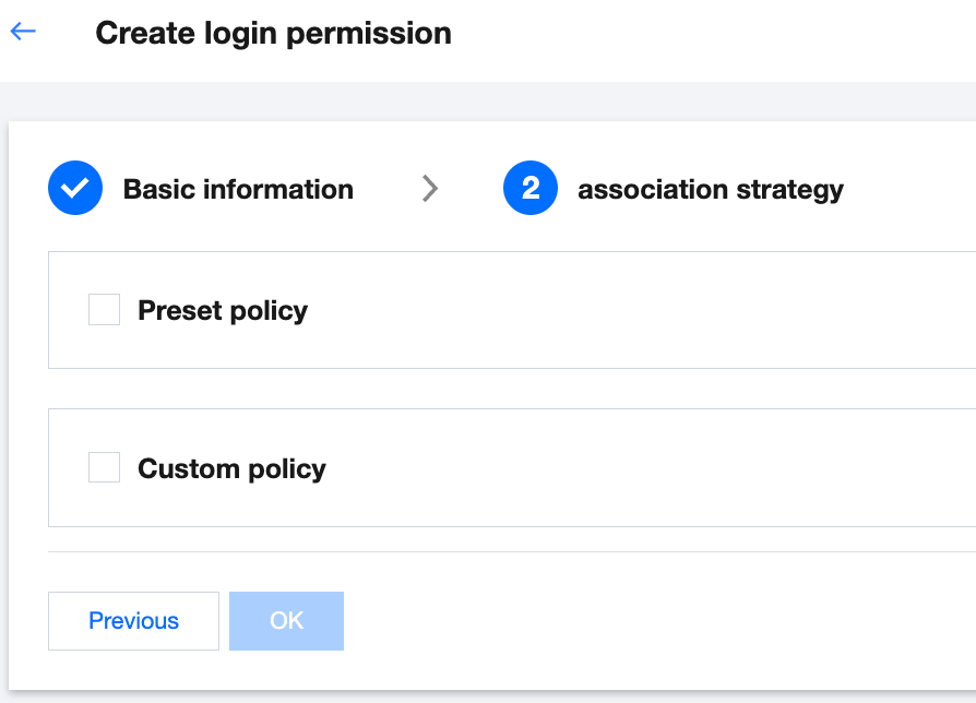 Creating Member Login Permission