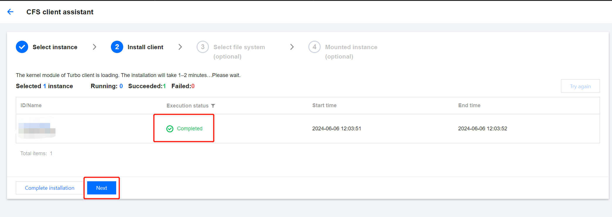 Using the CFS Client Assistant to Mount File Systems