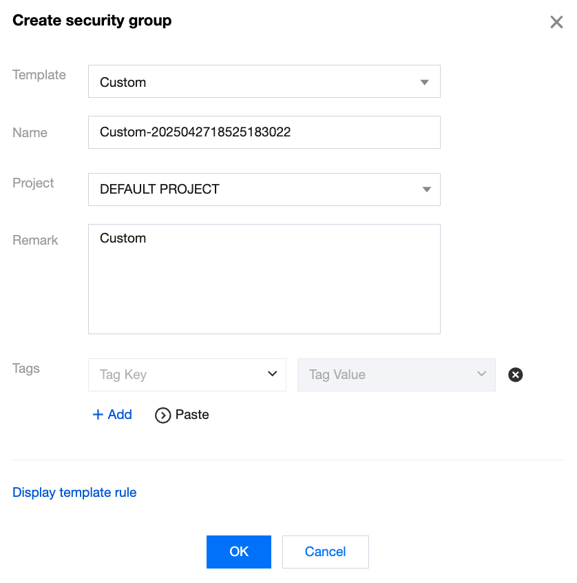 Managing a Security Group